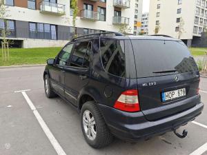 Zils Mercedes-Benz ML 270 2002 Viļņa, ar dzinēja tilpumu 2.69 L un nobraukumu 494 tūkst. km par 2800 €, foto 3 vietnē AUTOMOTO.COM.LV