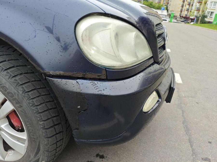 Zils Mercedes-Benz ML 270 2002 Viļņa, ar dzinēja tilpumu 2.69 L un nobraukumu 494 tūkst. km par 2800 €, foto 10 vietnē AUTOMOTO.COM.LV