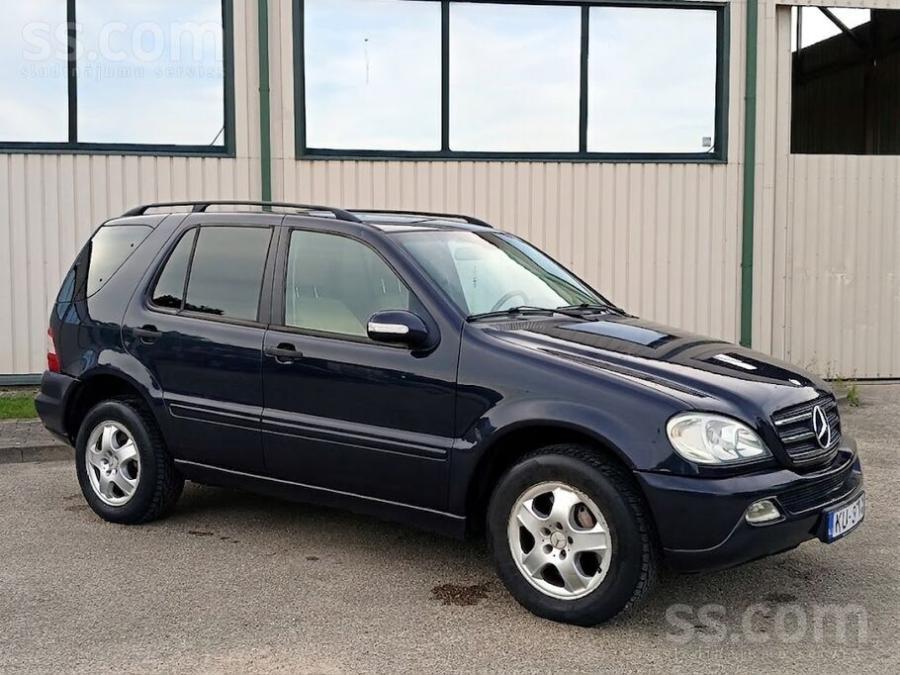Zils Mercedes-Benz ML 270 2002 Rīga, ar dzinēja tilpumu 2.70 L un nobraukumu 0 tūkst. km par 2290 €, foto 1 vietnē AUTOMOTO.COM.LV