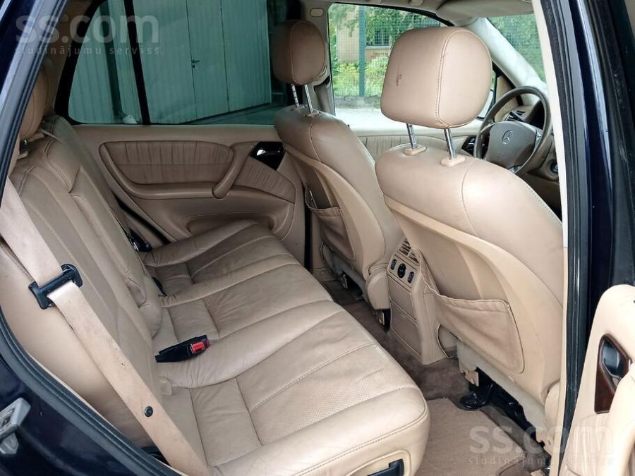 Zils Mercedes-Benz ML 270 2002 Rīga, ar dzinēja tilpumu 2.70 L un nobraukumu 0 tūkst. km par 2290 €, foto 11 vietnē AUTOMOTO.COM.LV