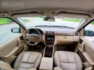 Zils Mercedes-Benz ML 270 2002 Rīga, ar dzinēja tilpumu 2.70 L un nobraukumu 0 tūkst. km par 2290 €, foto 20 vietnē AUTOMOTO.COM.LV