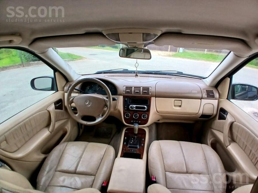 Zils Mercedes-Benz ML 270 2002 Rīga, ar dzinēja tilpumu 2.70 L un nobraukumu 0 tūkst. km par 2290 €, foto 20 vietnē AUTOMOTO.COM.LV