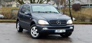 Blue Mercedes-Benz ML 270 2003 in Vilnius, with an engine capacity of 2.70 L and mileage of 400 thousand km for 1950 €, photo  on AUTOMOTO.COM.LV