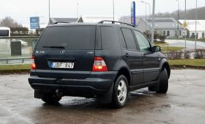 Blue Mercedes-Benz ML 270 2003 in Vilnius, with an engine capacity of 2.70 L and mileage of 400 thousand km for 1950 €, photo 2 on AUTOMOTO.COM.LV