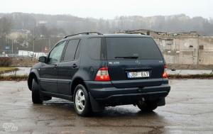 Blue Mercedes-Benz ML 270 2003 in Vilnius, with an engine capacity of 2.70 L and mileage of 400 thousand km for 1950 €, photo 3 on AUTOMOTO.COM.LV