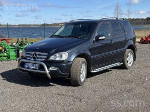 Синий Мерседес МЛ 270 2003 в Прейли, объемом двигателя 2.70 л и пробегом 284 тыс. км за 2800 €, фото 1 на AUTOMOTO.COM.LV