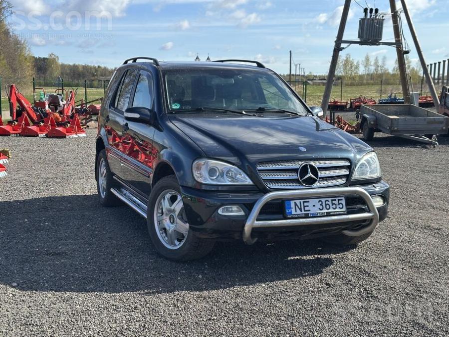 Синий Мерседес МЛ 270 2003 в Прейли, объемом двигателя 2.70 л и пробегом 284 тыс. км за 2800 €, фото 3 на AUTOMOTO.COM.LV