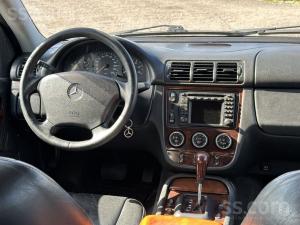 Синий Мерседес МЛ 270 2003 в Прейли, объемом двигателя 2.70 л и пробегом 284 тыс. км за 2800 €, фото 9 на AUTOMOTO.COM.LV