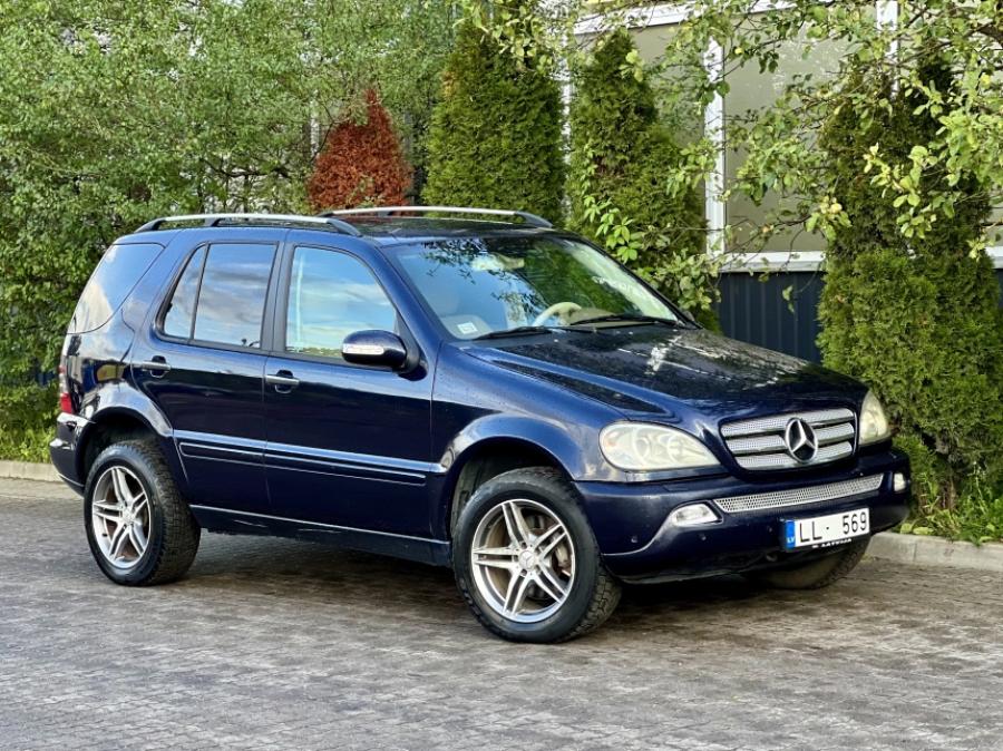 Zils Mercedes-Benz ML 270 2004 Rīga, ar dzinēja tilpumu 2.70 L un nobraukumu 261 tūkst. km par 4200 €, foto 4 vietnē AUTOMOTO.COM.LV
