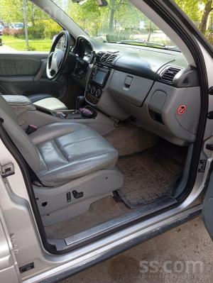Mercedes-Benz ML 270 2002 Rīga, ar dzinēja tilpumu 2.70 L un nobraukumu 337 tūkst. km par 3500 €, foto 6 vietnē AUTOMOTO.COM.LV