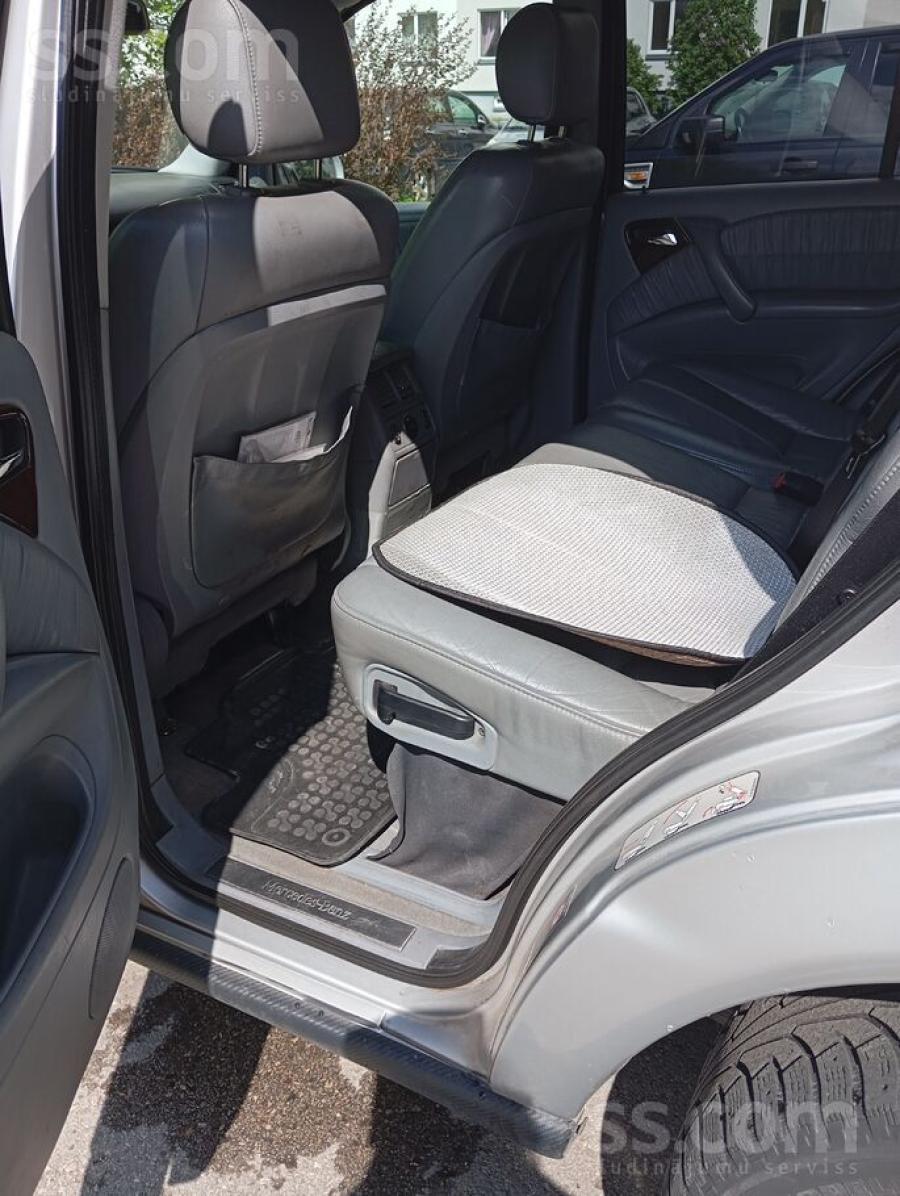 Mercedes-Benz ML 270 2002 Rīga, ar dzinēja tilpumu 2.70 L un nobraukumu 337 tūkst. km par 3500 €, foto 7 vietnē AUTOMOTO.COM.LV