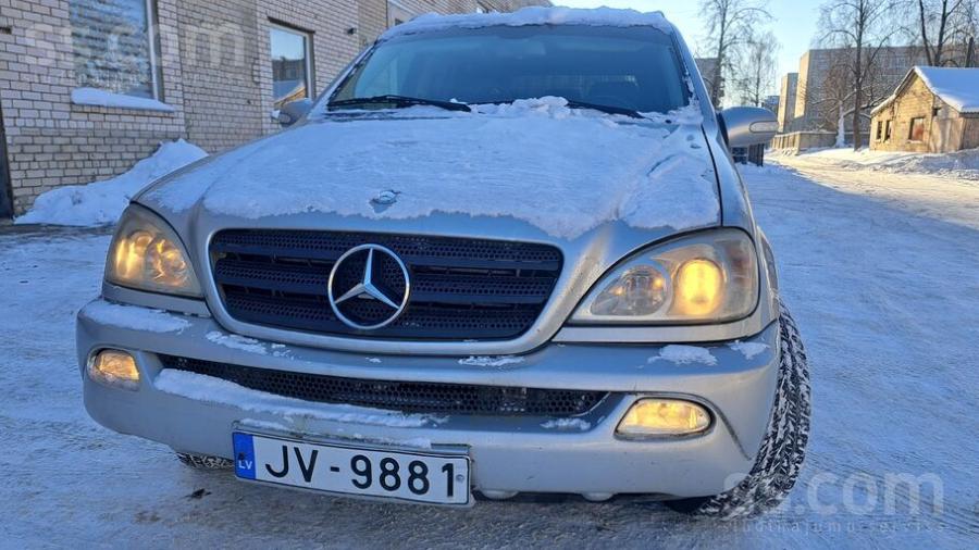 Mercedes-Benz ML 270 2001 Daugavpils, ar dzinēja tilpumu 2.70 L un nobraukumu 327 tūkst. km par 2550 €, foto 2 vietnē AUTOMOTO.COM.LV