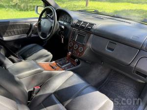 Mercedes-Benz ML 270 2002 Preiļi, ar dzinēja tilpumu 2.70 L un nobraukumu 130 tūkst. km par 3700 €, foto 9 vietnē AUTOMOTO.COM.LV