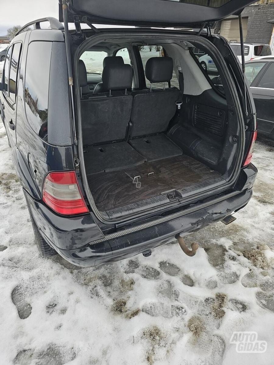 Mercedes-Benz ML 270 2003 Kauņa, ar dzinēja tilpumu 2.70 L un nobraukumu 300 tūkst. km par 2350 €, foto 7 vietnē AUTOMOTO.COM.LV