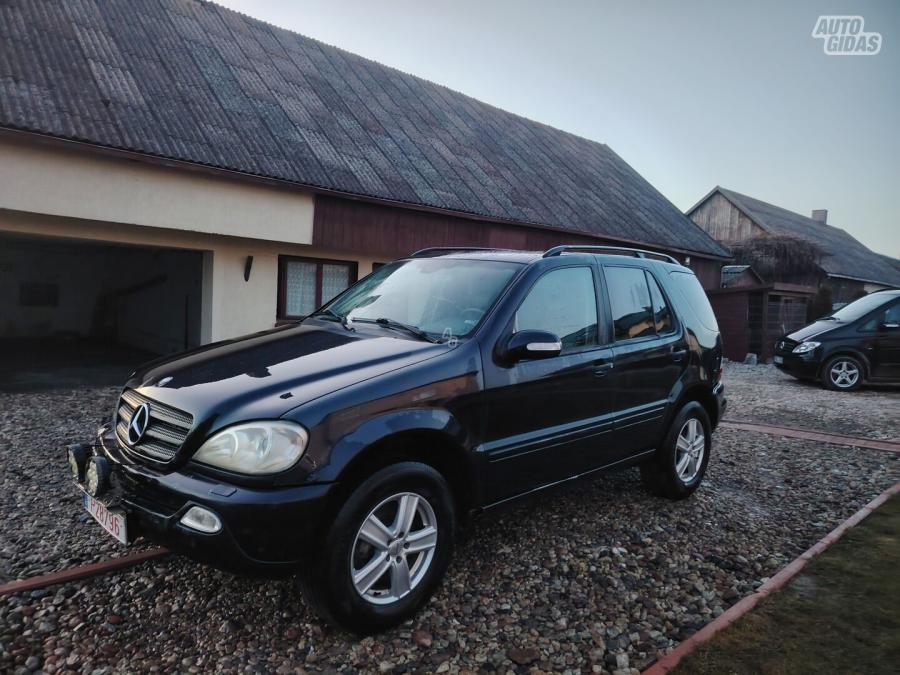 Mercedes-Benz ML 270 2003 in Marijampole, with an engine capacity of 2.70 L and mileage of 420 thousand km for 1850 €, photo 1 on AUTOMOTO.COM.LV