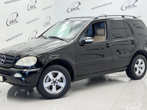 Mercedes-Benz ML 270 2003 Viļņa, ar dzinēja tilpumu 2.69 L un nobraukumu 291 tūkst. km par 2900 €, foto 1 vietnē AUTOMOTO.COM.LV