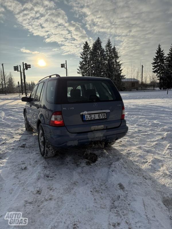 Mercedes-Benz ML 270 2004 Viļņa, ar dzinēja tilpumu 2.70 L un nobraukumu 356 tūkst. km par 2100 €, foto 3 vietnē AUTOMOTO.COM.LV