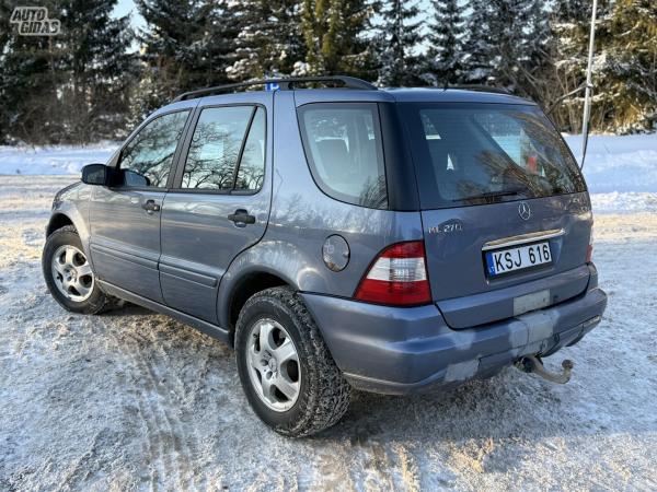 Mercedes-Benz ML 270 2004 Viļņa, ar dzinēja tilpumu 2.70 L un nobraukumu 320 tūkst. km par 2600 €, foto 3 vietnē AUTOMOTO.COM.LV
