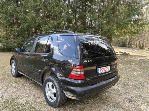 Mercedes-Benz ML 270 2004 in Varena, with an engine capacity of 2.70 L and mileage of 244 thousand km for 3100 €, photo 5 on AUTOMOTO.COM.LV