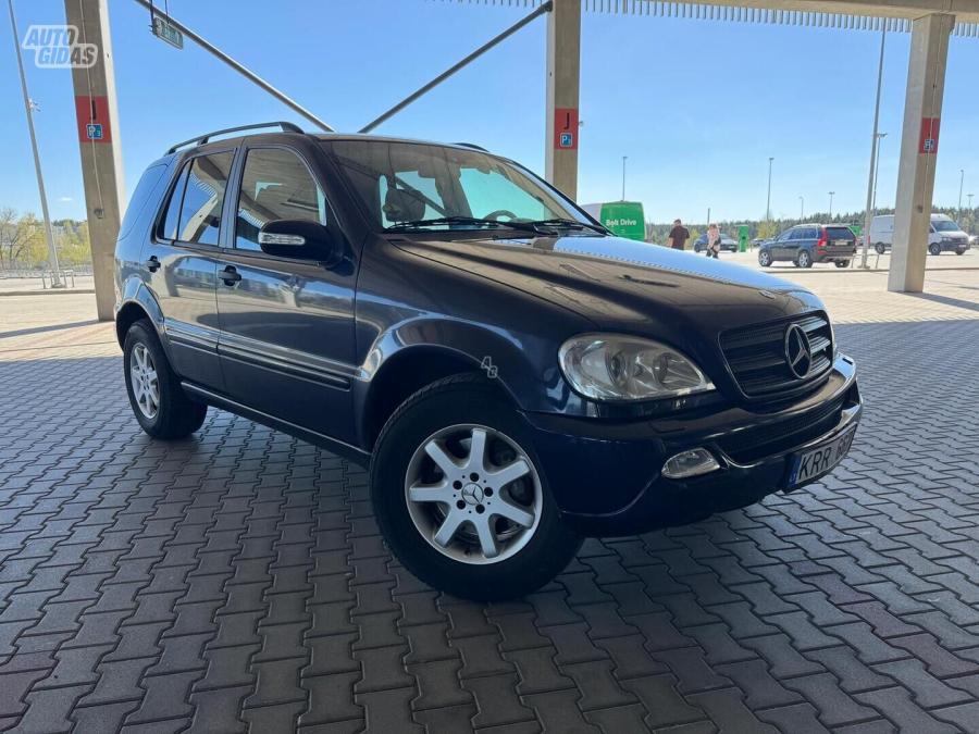 Mercedes-Benz ML 270 2005 in Vilnius, with an engine capacity of 2.70 L and mileage of 271 thousand km for 2700 €, photo 8 on AUTOMOTO.COM.LV