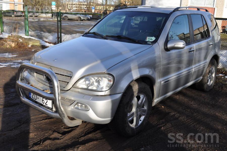 Мерседес МЛ 270 2005 в Елгава, объемом двигателя 2.70 л и пробегом 356 тыс. км за 3950 €, фото 3 на AUTOMOTO.COM.LV