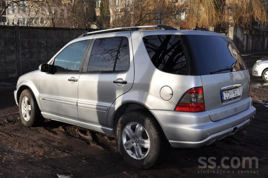 Мерседес МЛ 270 2005 в Елгава, объемом двигателя 2.70 л и пробегом 356 тыс. км за 3950 €, фото 4 на AUTOMOTO.COM.LV