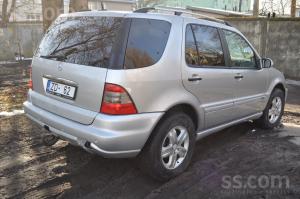 Мерседес МЛ 270 2005 в Елгава, объемом двигателя 2.70 л и пробегом 356 тыс. км за 3950 €, фото 5 на AUTOMOTO.COM.LV