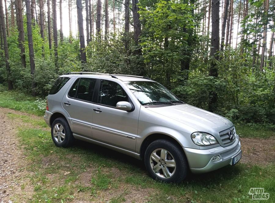 Mercedes-Benz ML 270 2005 in Alytus, with an engine capacity of 2.70 L and mileage of 276 thousand km for 3200 €, photo 4 on AUTOMOTO.COM.LV