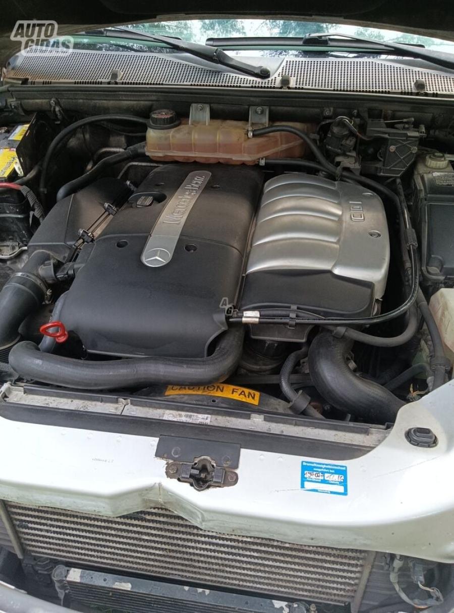 Mercedes-Benz ML 270 2005 in Alytus, with an engine capacity of 2.70 L and mileage of 276 thousand km for 3200 €, photo 12 on AUTOMOTO.COM.LV