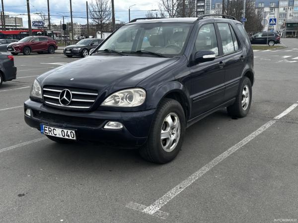 Mercedes-Benz ML 270 2023 in Vilnius, with an engine capacity of 2.69 L and mileage of 342 thousand km for 1850 €, photo 2 on AUTOMOTO.COM.LV