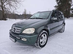 Green Mercedes-Benz ML 270 2003 in Utena, with an engine capacity of 2.70 L and mileage of 308 thousand km for 4000 €, photo  on AUTOMOTO.COM.LV