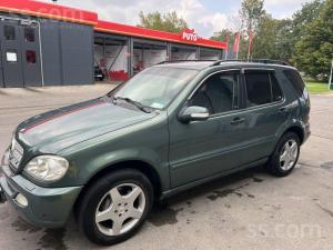 Green Mercedes-Benz ML 270 2003 in Riga, with an engine capacity of 2.70 L and mileage of 316 thousand km for 5250 €, photo  on AUTOMOTO.COM.LV