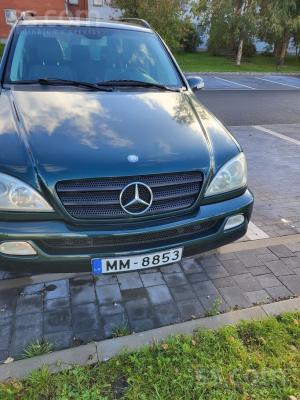 Zaļš Mercedes-Benz ML 270 2003 Jelgava, ar dzinēja tilpumu 2.70 L un nobraukumu 310 tūkst. km par 3200 €, foto  vietnē AUTOMOTO.COM.LV