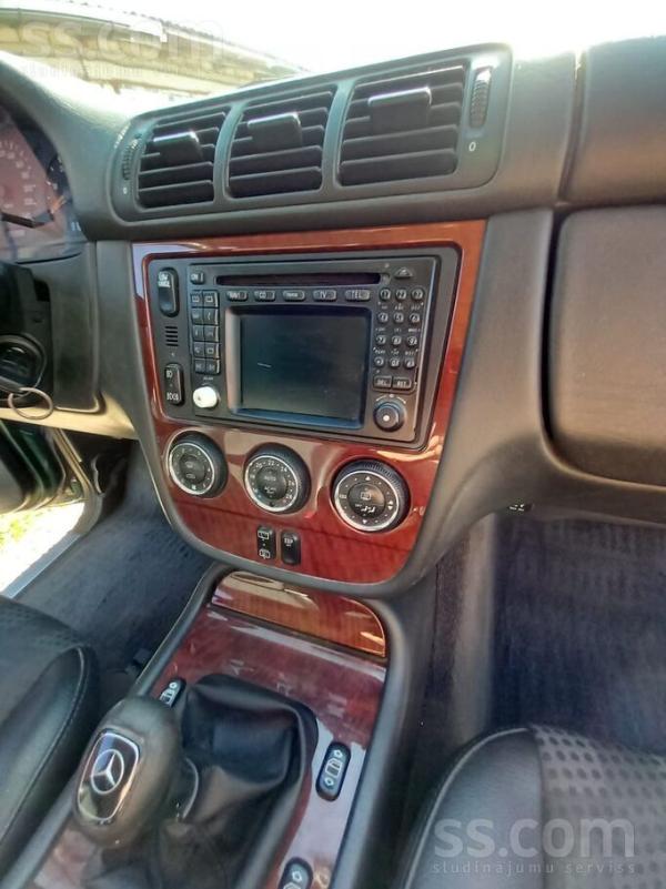Zaļš Mercedes-Benz ML 270 2003 Jelgava, ar dzinēja tilpumu 2.70 L un nobraukumu 310 tūkst. km par 3200 €, foto 9 vietnē AUTOMOTO.COM.LV