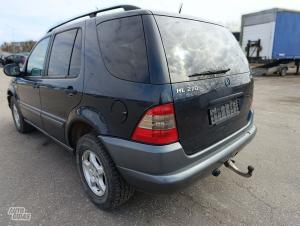 Grey Mercedes-Benz ML 270 2000 in Marijampole, with an engine capacity of 2.70 L and mileage of 295 thousand km for 2499 €, photo  on AUTOMOTO.COM.LV