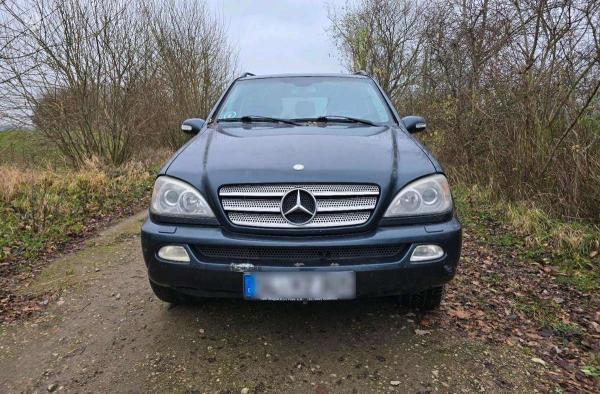 Grey Mercedes-Benz ML 270 2002 in Marijampole, with an engine capacity of 2.70 L and mileage of 330 thousand km for 2150 €, photo 5 on AUTOMOTO.COM.LV