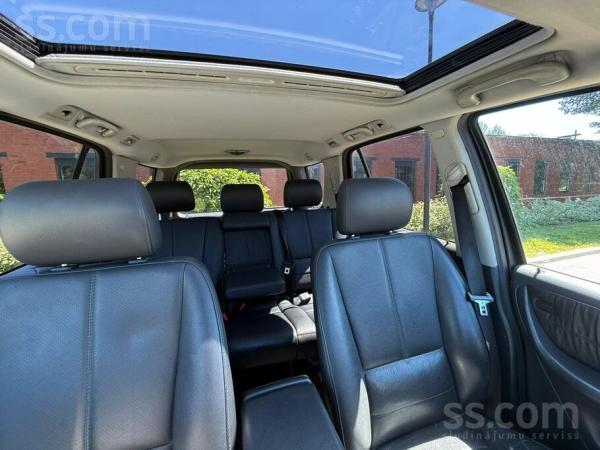 Grey Mercedes-Benz ML 270 2002 in Riga, with an engine capacity of 2.70 L and mileage of 249 thousand km for 3700 €, photo 8 on AUTOMOTO.COM.LV