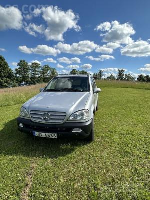 Grey Mercedes-Benz ML 270 2002 in Preili, with an engine capacity of 2.70 L and mileage of 300 thousand km for 1700 €, photo  on AUTOMOTO.COM.LV