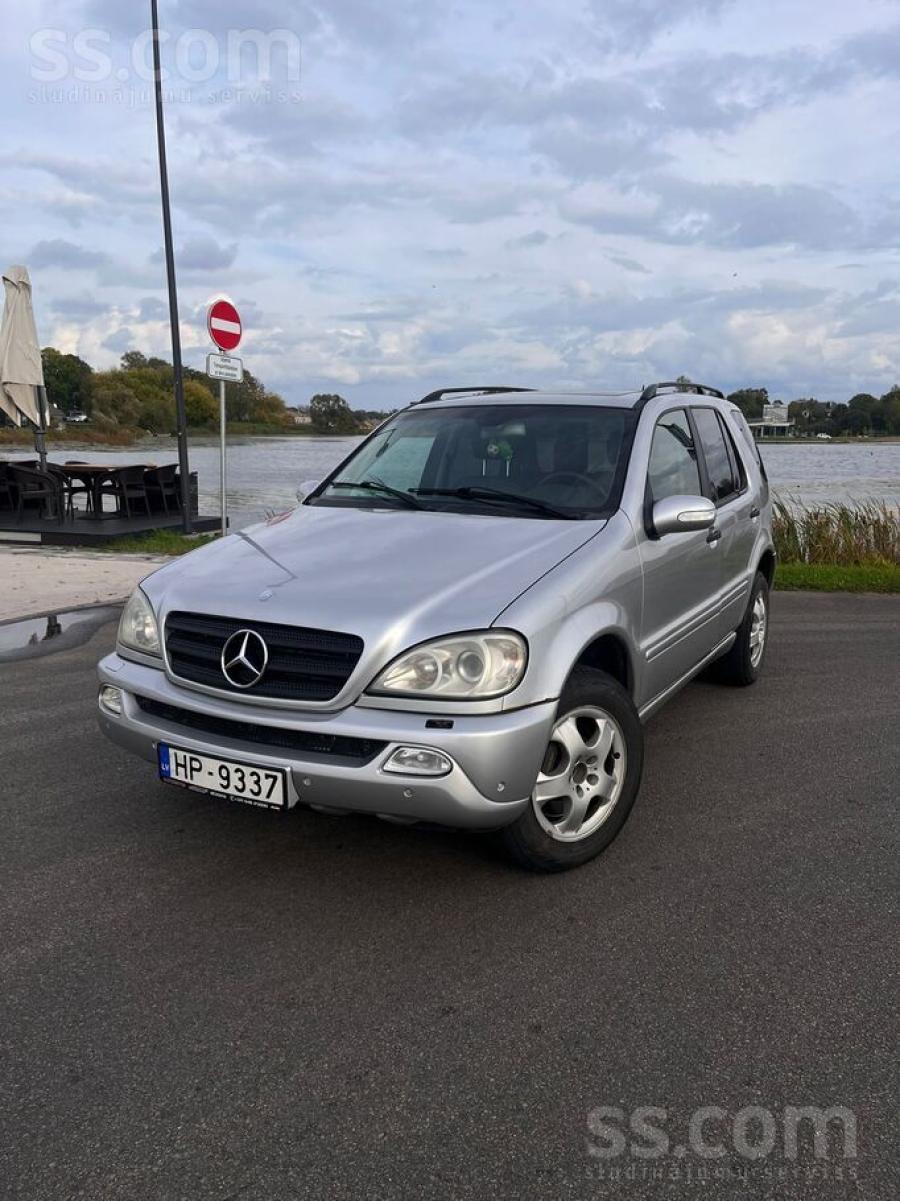 Grey Mercedes-Benz ML 270 2004 in Rezekne, with an engine capacity of 2.70 L and mileage of 280 thousand km for 1900 €, photo 1 on AUTOMOTO.COM.LV