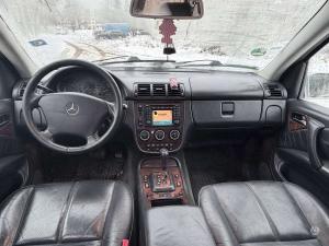 Pelēks Mercedes-Benz ML 270 2004 Viļņa, ar dzinēja tilpumu 2.69 L un nobraukumu 420 tūkst. km par 1900 €, foto 7 vietnē AUTOMOTO.COM.LV