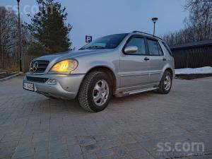 Серый Мерседес МЛ 270 2004 в Лудза, объемом двигателя 2.70 л и пробегом 336 тыс. км за 3700 €, фото 3 на AUTOMOTO.COM.LV