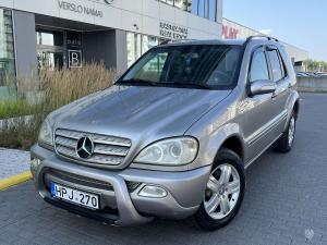 Pelēks Mercedes-Benz ML 270 2005 Viļņa, ar dzinēja tilpumu 2.70 L un nobraukumu 318 tūkst. km par 2250 €, foto 5 vietnē AUTOMOTO.COM.LV
