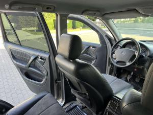 Pelēks Mercedes-Benz ML 270 2005 Viļņa, ar dzinēja tilpumu 2.70 L un nobraukumu 318 tūkst. km par 2250 €, foto 35 vietnē AUTOMOTO.COM.LV