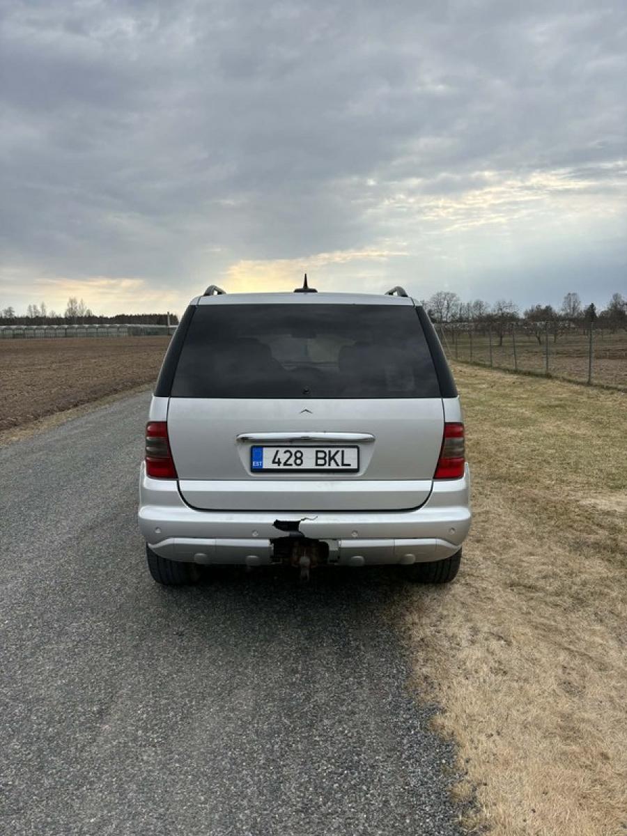Серый Мерседес МЛ 270 2005 в Ряпина, объемом двигателя 2.70 л и пробегом 348 тыс. км за 3600 €, фото 19 на AUTOMOTO.COM.LV