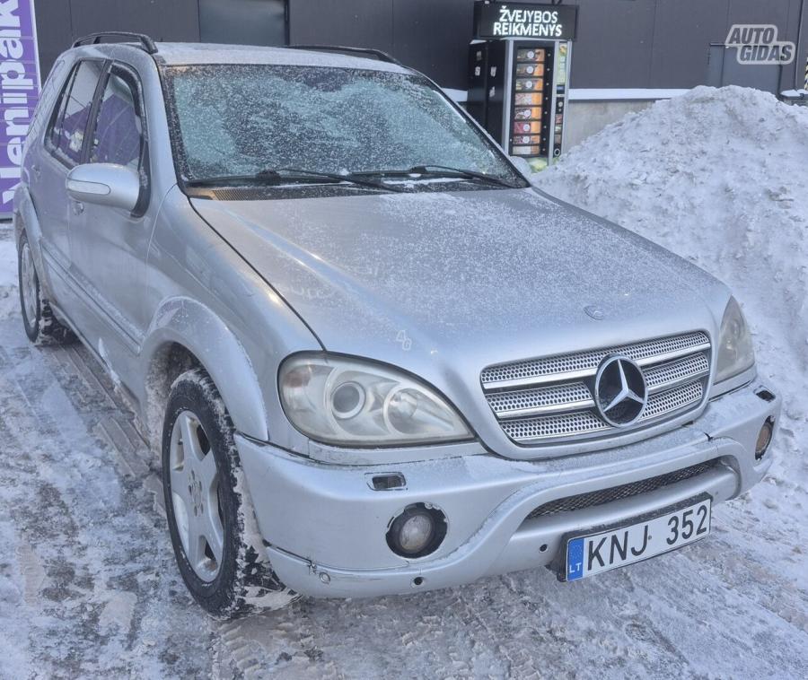 Мерседес МЛ 270 2002 в Вильнюс, объемом двигателя 2.70 л и пробегом 340 тыс. км за 1900 €, фото 4 на AUTOMOTO.COM.LV