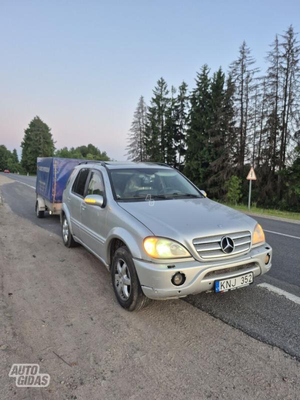 Mercedes-Benz ML 270 2002 Viļņa, ar dzinēja tilpumu 2.70 L un nobraukumu 340 tūkst. km par 1900 €, foto 4 vietnē AUTOMOTO.COM.LV