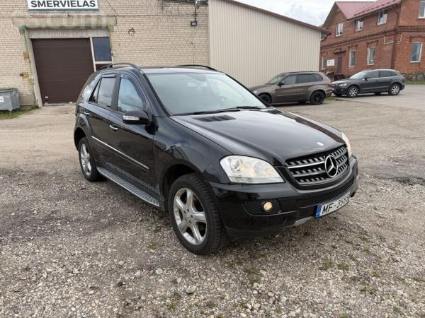 Black Mercedes-Benz ML 280 2006 in Rezekne, with an engine capacity of 3.00 L and mileage of 0 thousand km for 3650 €, photo 3 on AUTOMOTO.COM.LV