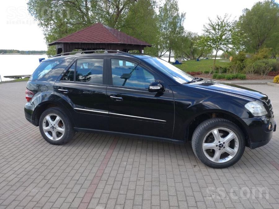 Melns Mercedes-Benz ML 280 2007 Ogre, ar dzinēja tilpumu 3.00 L un nobraukumu 319 tūkst. km par 6500 €, foto 6 vietnē AUTOMOTO.COM.LV