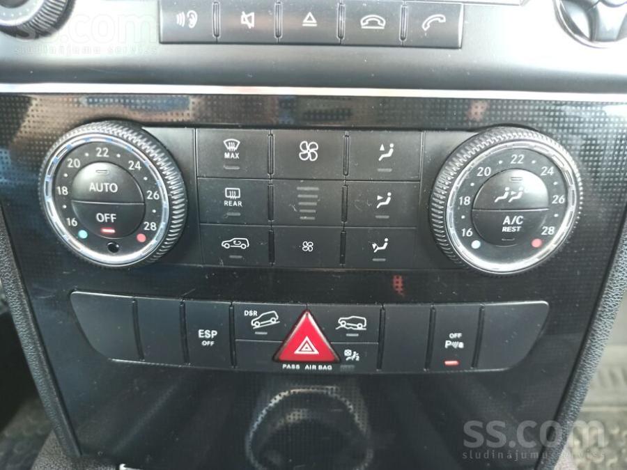 Black Mercedes-Benz ML 280 2007 in Daugavpils, with an engine capacity of 3.00 L and mileage of 0 thousand km for 4950 €, photo 27 on AUTOMOTO.COM.LV