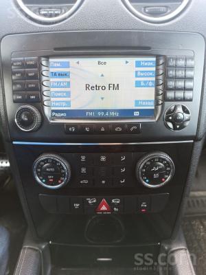 Black Mercedes-Benz ML 280 2007 in Daugavpils, with an engine capacity of 3.00 L and mileage of 0 thousand km for 4950 €, photo 28 on AUTOMOTO.COM.LV